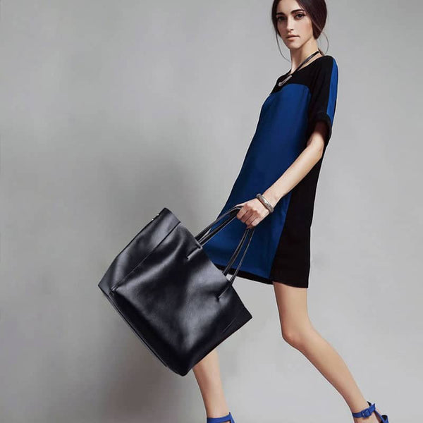 Metallic Fashion Shoulder Bag PU Tote Bag