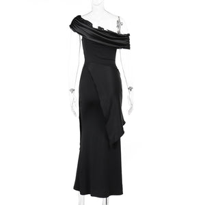 Black Ribbon Dress